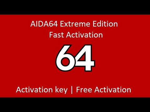 AIDA64 Activation | How to activate AIDA64 EXTREME EDITION | Activation Key