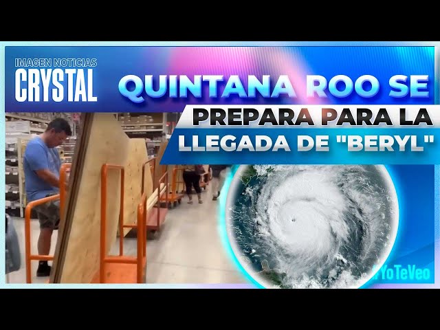 IMSS refuerza estrategia ante impacto de huracán 'Beryl' en Quintana Roo