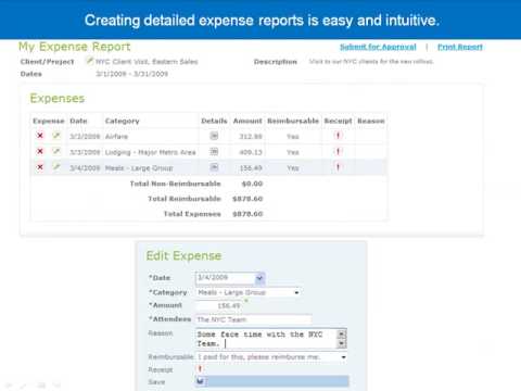 Overview of the Employee Role in Certify Expense Management Software