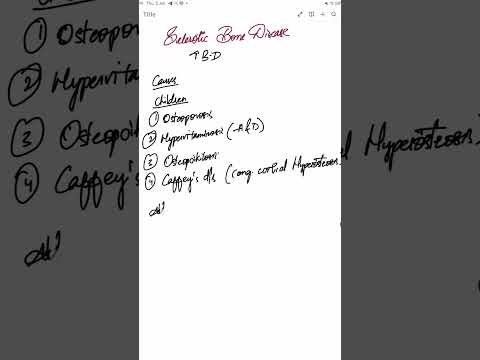sclerotic bone disease