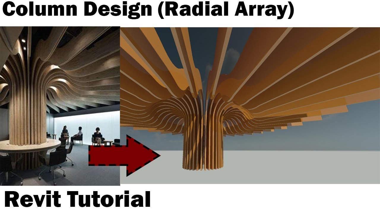 Revit Tutorial - Column design (Radial Array)