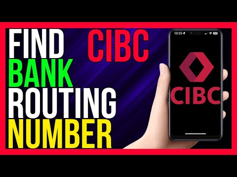 How to Find CIBC Routing Number (2024)