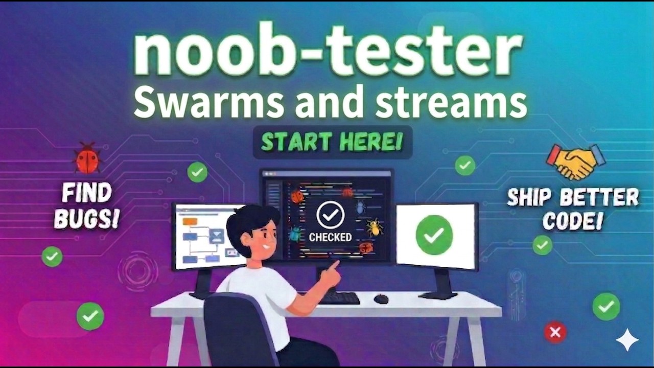 Swarms and Streams : Ai-Powered QA Testing workflow