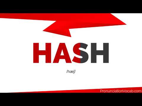 How To Pronounce Hash