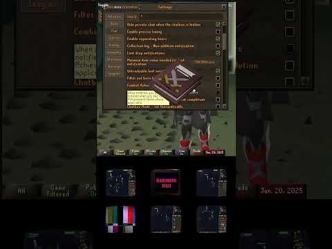 OP in-game settings - OSRS