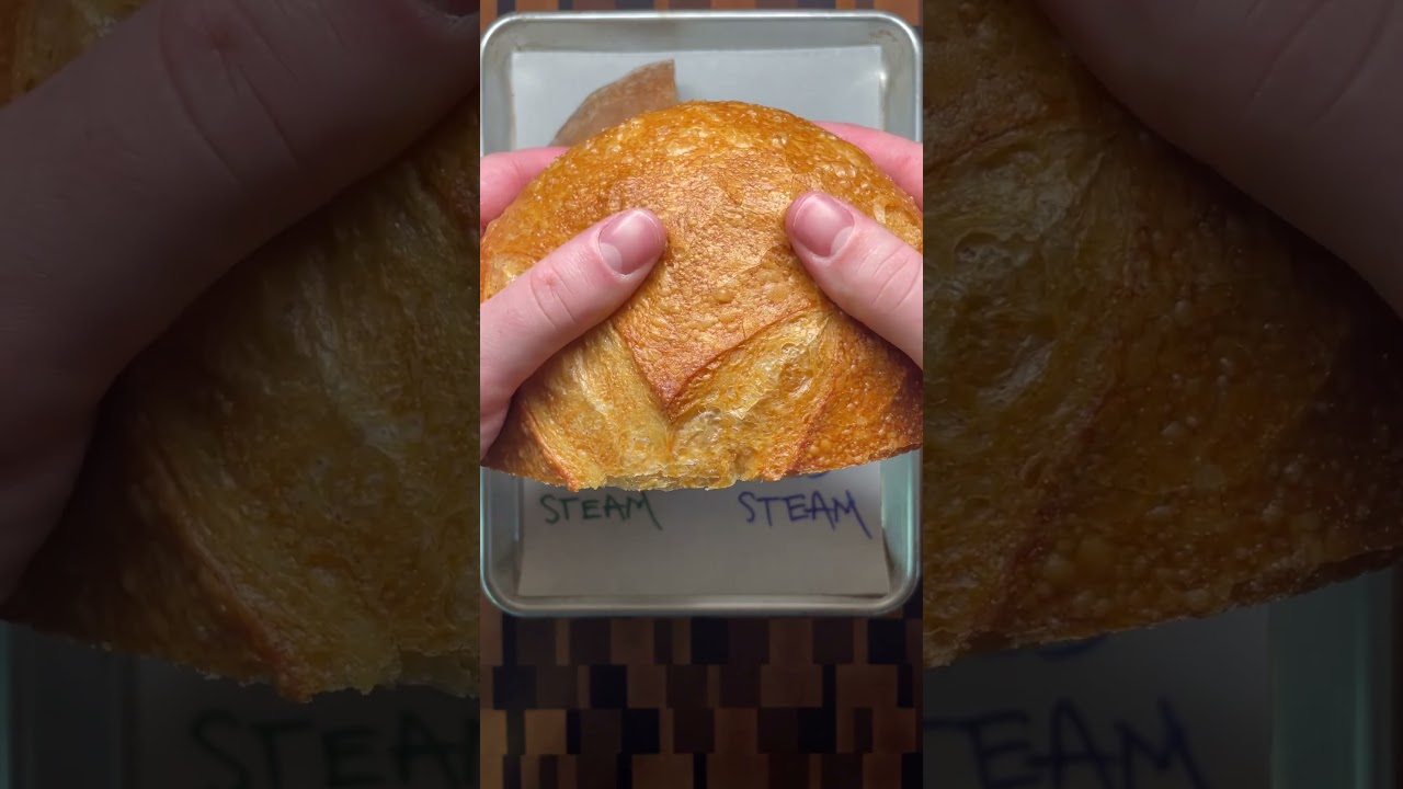 The Effect of Steam When Baking Bread