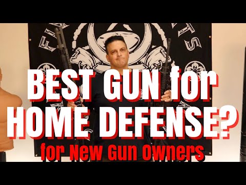 BEST GUN FOR HOME DEFENSE - FOR NEW GUN OWNERS and NEW SHOOTERS - Five Elements Tactical Training