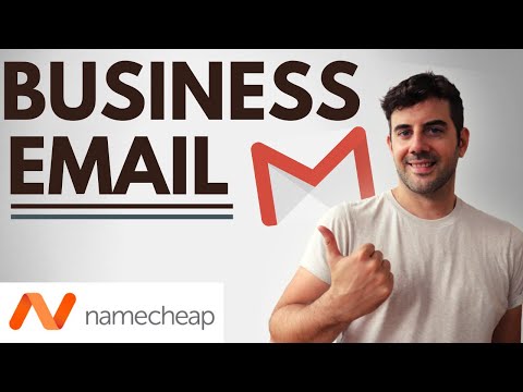Create a Professional Email Using Namecheap! - or any Domain Registrar