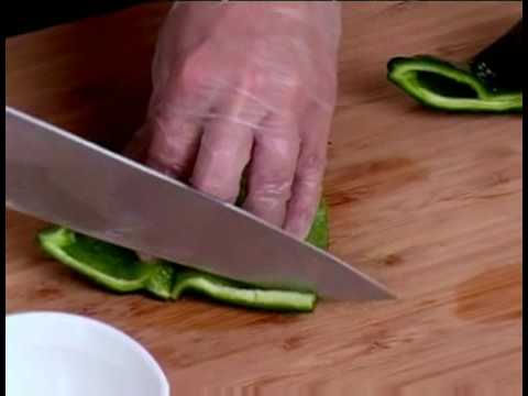 Cooking Tips : How to Slice Poblano Peppers