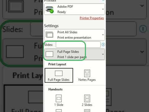 How to Print Slide Notes in PowerPoint