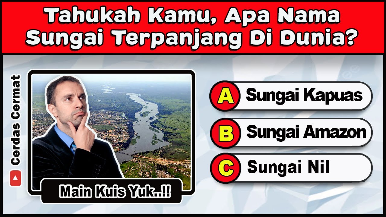 CERDAS CERMAT PENGETAHUAN UMUM | KUIS MENAMBAH PENGETAHUAN | CC248