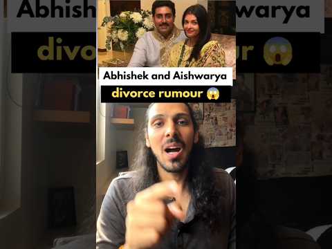 Abhishek And Aishwarya Divorce #shorts #abhishek #aishwarya #divorce