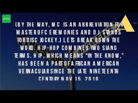 What Does Hip Hop Stand For?