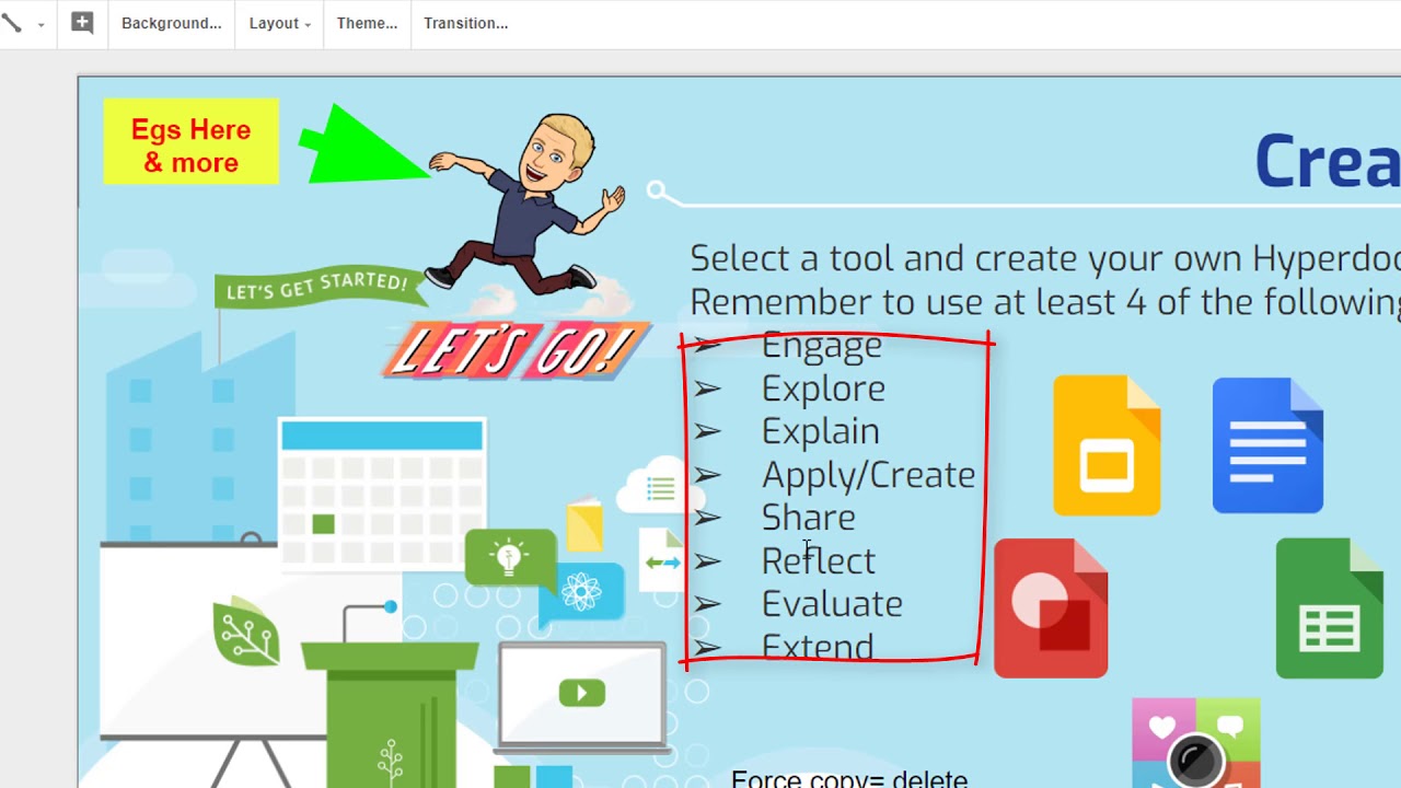 Hyperdocs Workshop using a Hyperdoc