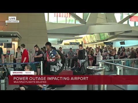 Power outage causes major travel delays at Buffalo Niagara International Airport