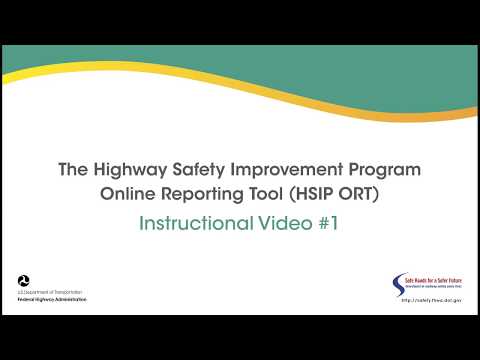 Navigating the HSIP ORT (Instructional Video #1) (OC)