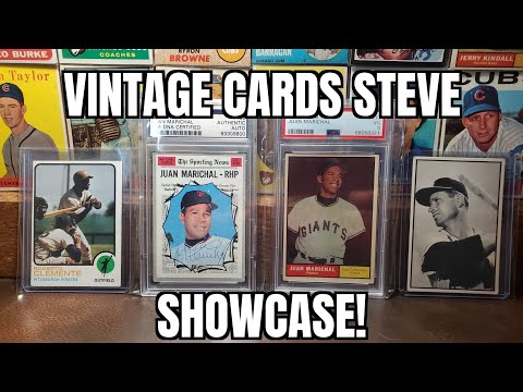'61 Marichal & Auto, '34 Fox,'53 Pafko, '73 Clemente, '76 Munson '84 Sandberg, '90 Biggo, Much More!