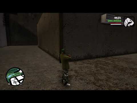 GTA SAN ANDREAS DEFINITIVE EDITION: Mean while sitting afk lol watch til the end (FUNNY)