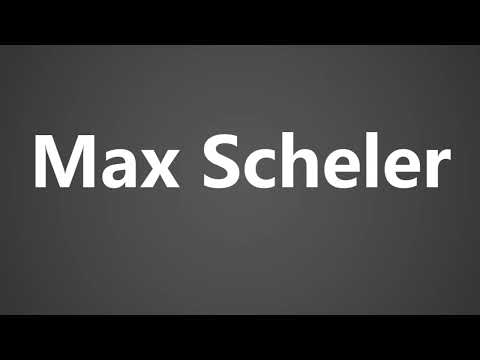 How To Pronounce Max Scheler