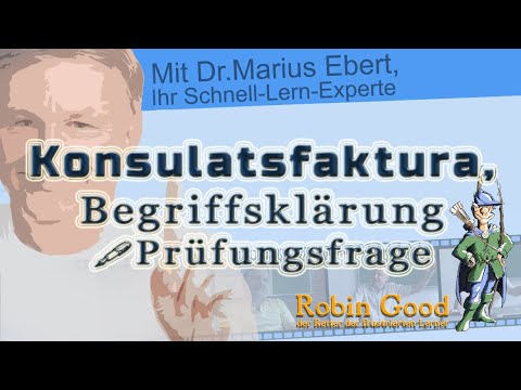 Konsulatsfaktura, Begriffsklärung | Außenwirtschaft
