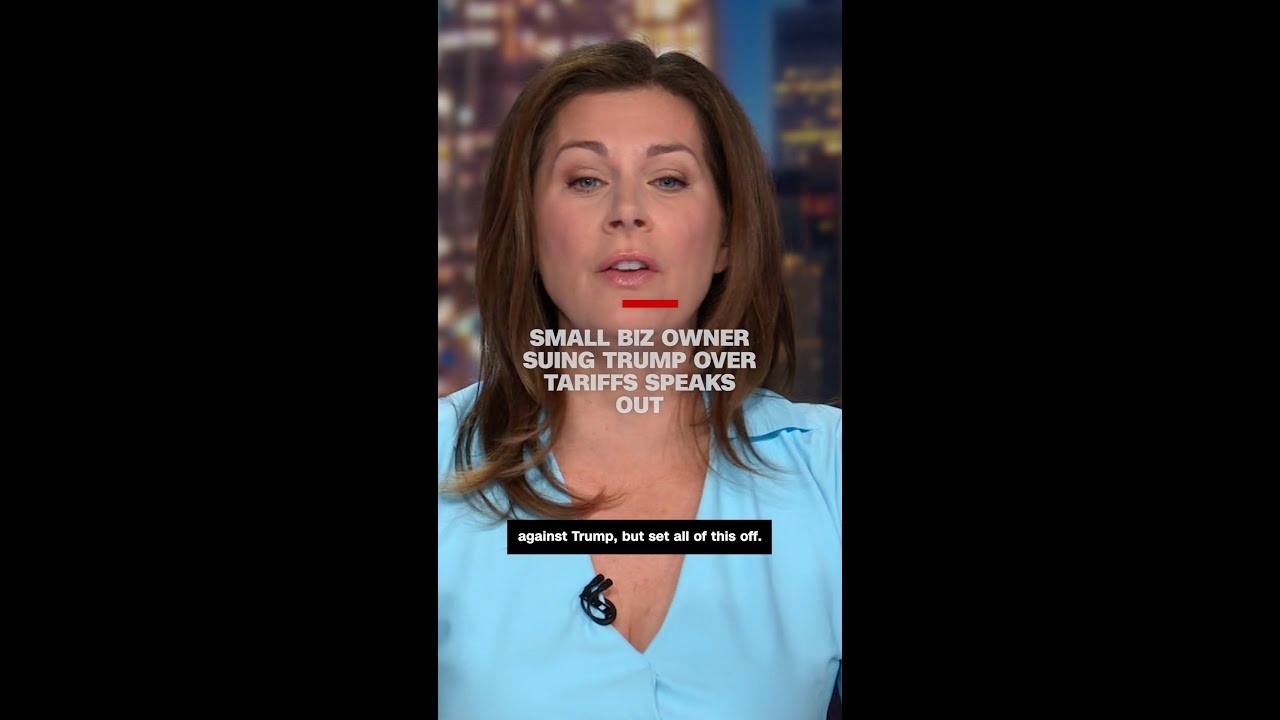Small business owner suing Trump over tariffs speaks out