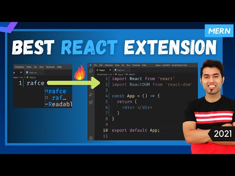 Learn Best React JS Extension for Visual Studio Code in 2021 - Mind Luster