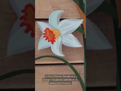 “Rusty Tools? Turn Them into Garden Art!”. #containergardening #gardendelight #facts #farming