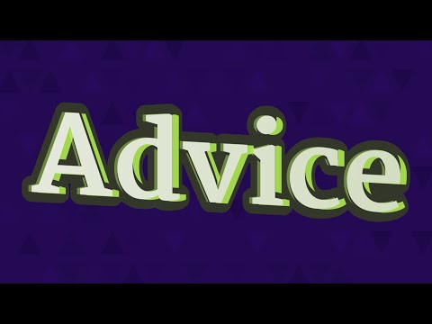 ADVICE pronunciation • How to pronounce ADVICE