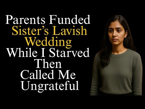 My Parents Paid for My Sister’s Dream Wedding While I Skipped Meals Then Said I Was Ungrateful