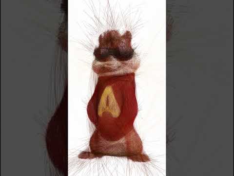 Drawing Alvin and the Chipmunks