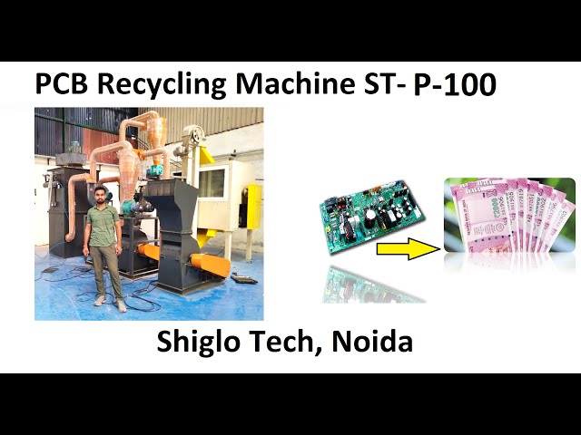 PCB Recycling Machine - PCB Component Dismantling Machine ST-CDM ...