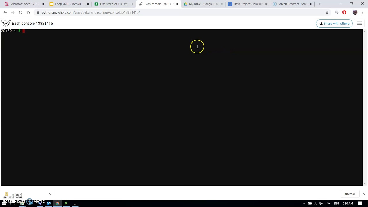 Export website from PythonAnywhere