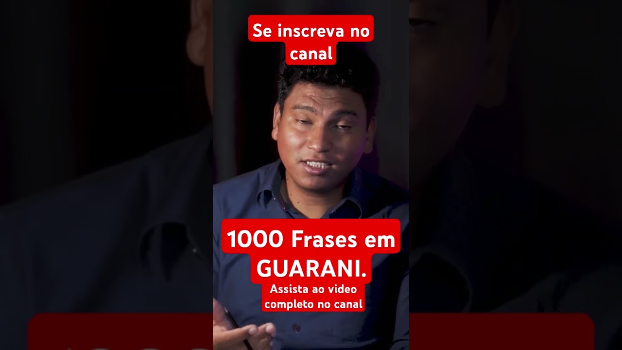 1000 phrases in Guarani Learn Guarani, the original language of South America.