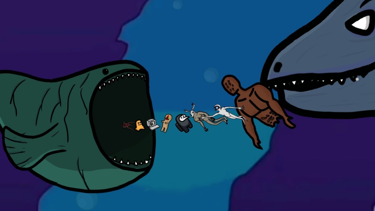 Bloop Eating SCPs