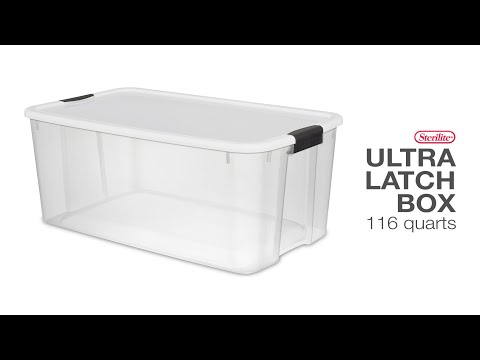 Sterilite 116 Quart Ultra Latch Box