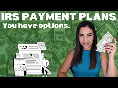IRS Payment Plans, what to do when you owe.
