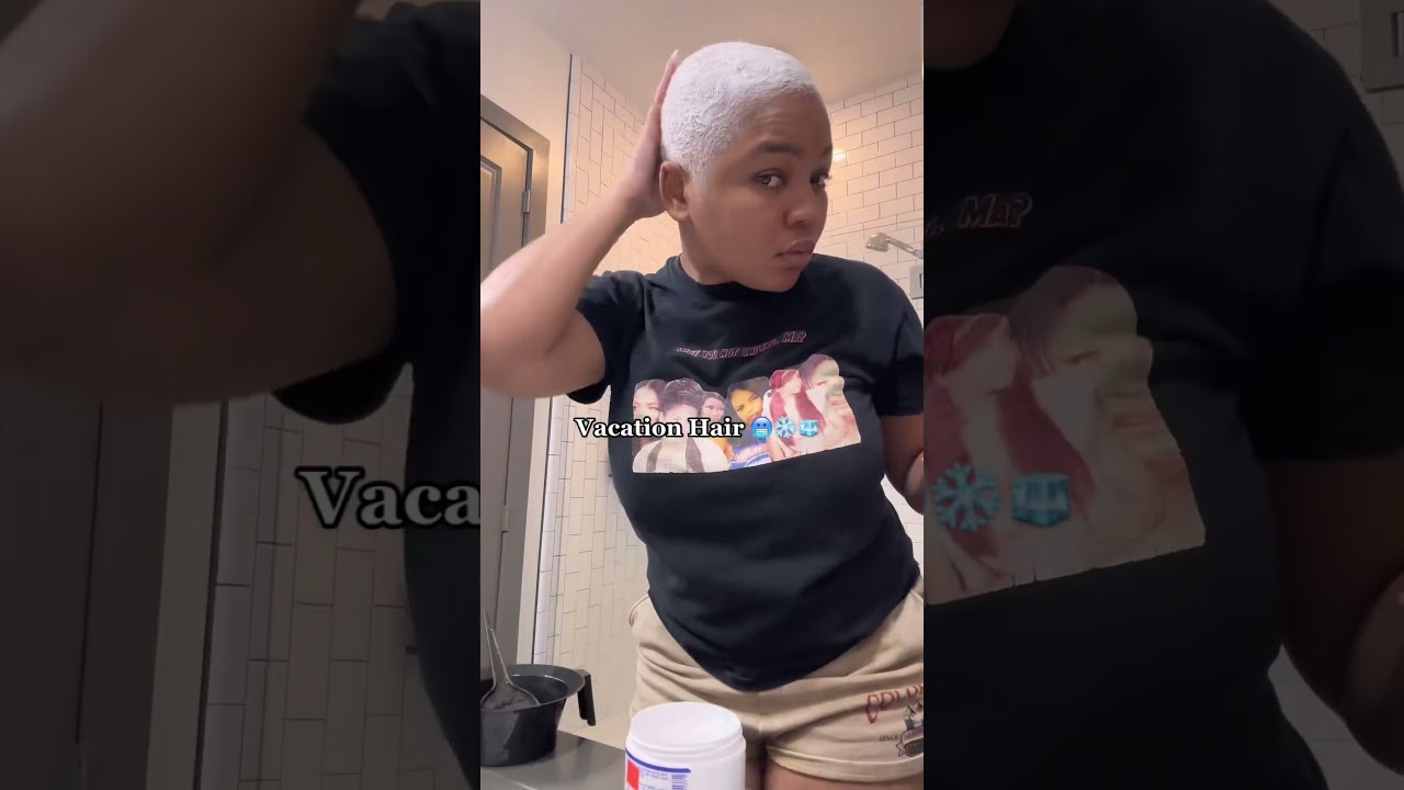 Platinum Revamp: Bold Short Haircuts for Black Women #blackgirlmagic