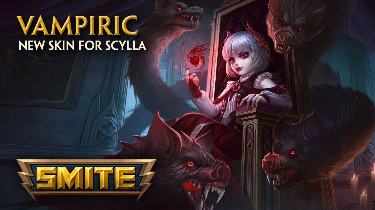 SMITE - New Skin for Scylla - Vampiric