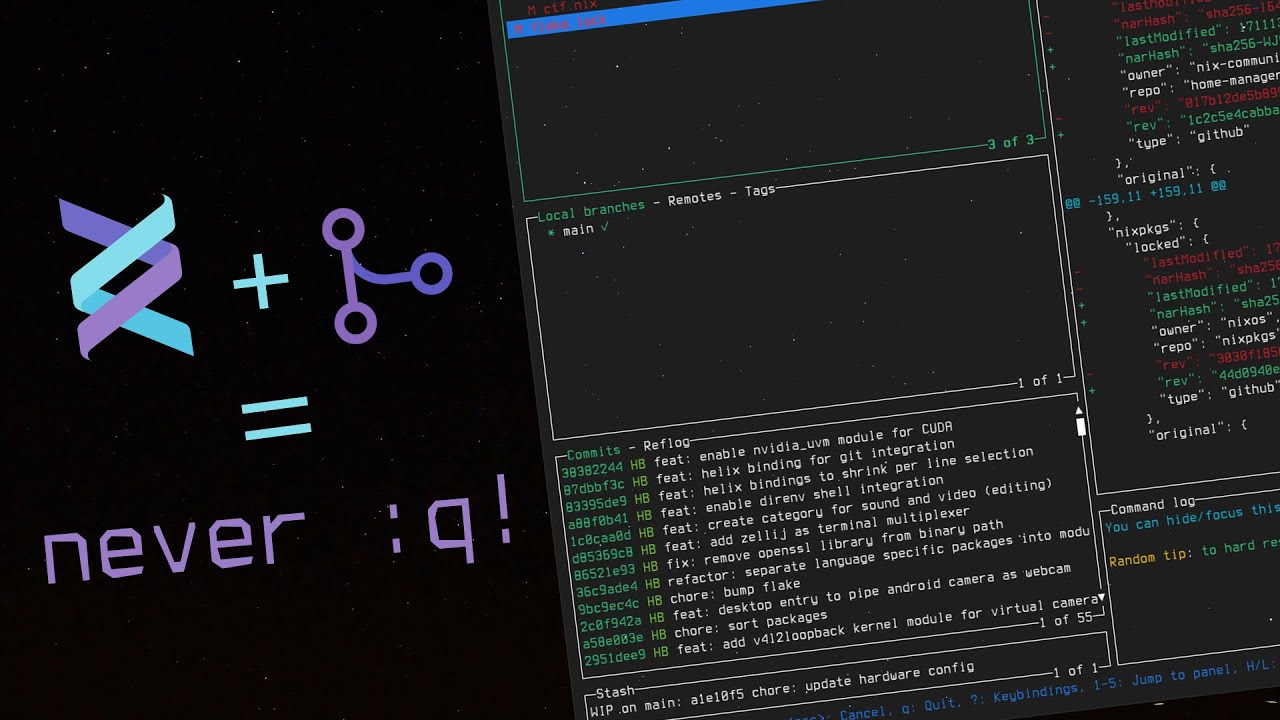 Git integration in Helix for an IDE like experience?