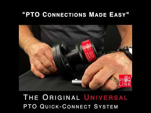 PTO Link™ Quick-Connect System Features for Tractors