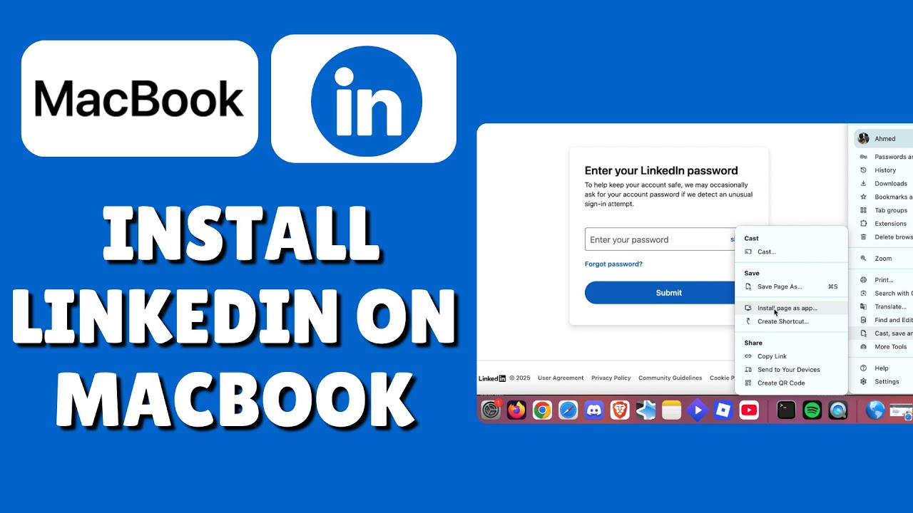 How To Install Linkedin On Macbook (Download/Get It On MacOS)