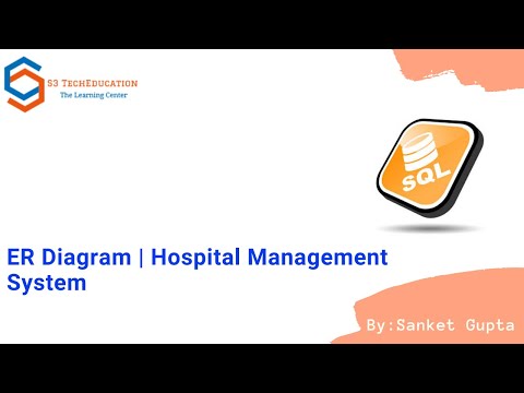 ER Diagram for Hospital Management System