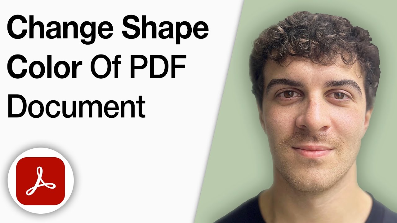 How to Change Shape Color of PDF Document in Adobe Acrobat Pro [2025 Full Guide]