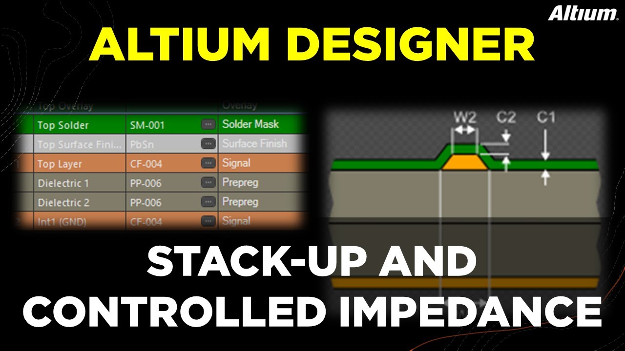 PCB Stack-up and Controlled Impedance in Altium Designer