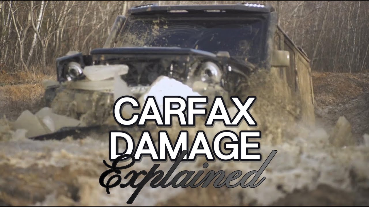 CARFAX DAMAGE EXPLAINED FOR NEWBIES