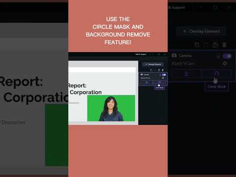 Adding a Webcam to Your Presentation