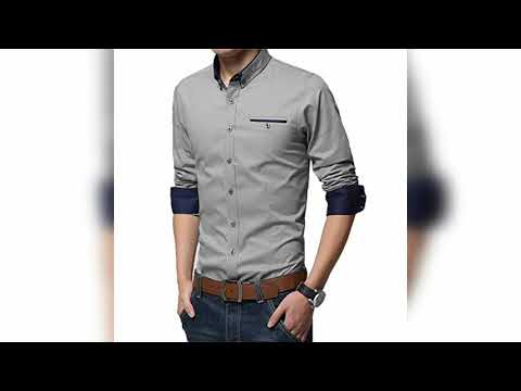 Cotton casual shirts for men's full sleeves || casual shirts || buy on amazon
