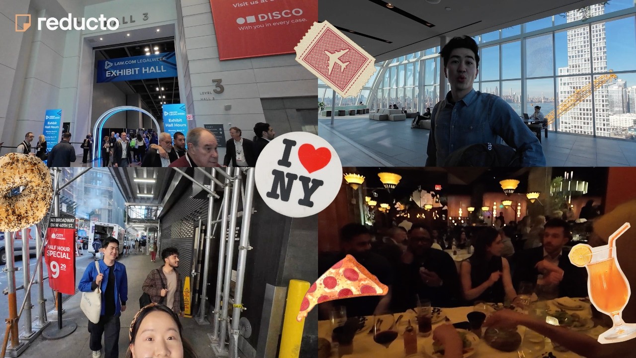 Reducto on the Road EP 1: In New York for LegalWeek, visiting customers, Boston day-trip