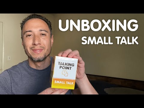 Unboxing - Small Talk Conversation Starter Cards