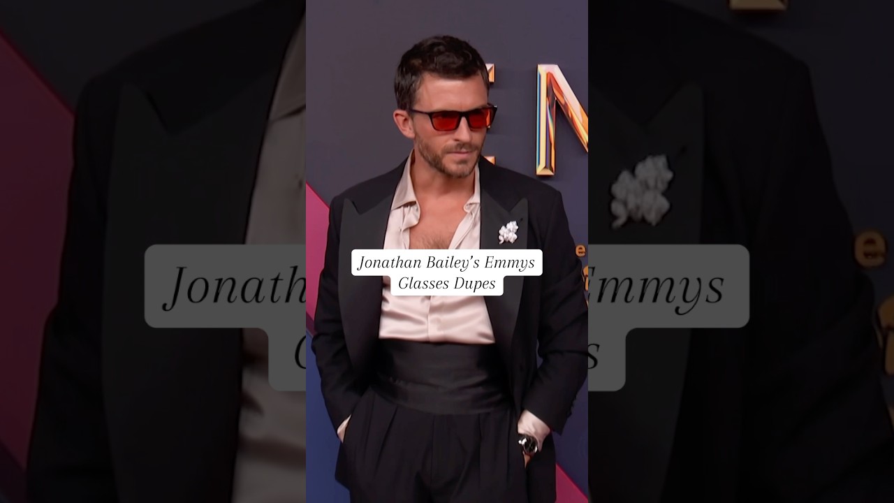 Dupes for just $25😎 #shortsfeed #jonathanbailey #emmys #emmys2024 #redcarpet #awardshow #actor #fyp
